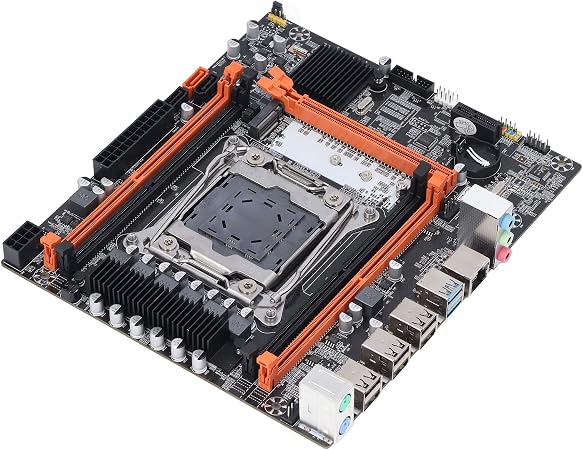 Amazon.com: Desktop Computer Motherboard, LGA 2011 3 Slots, 4 DDR4 ...