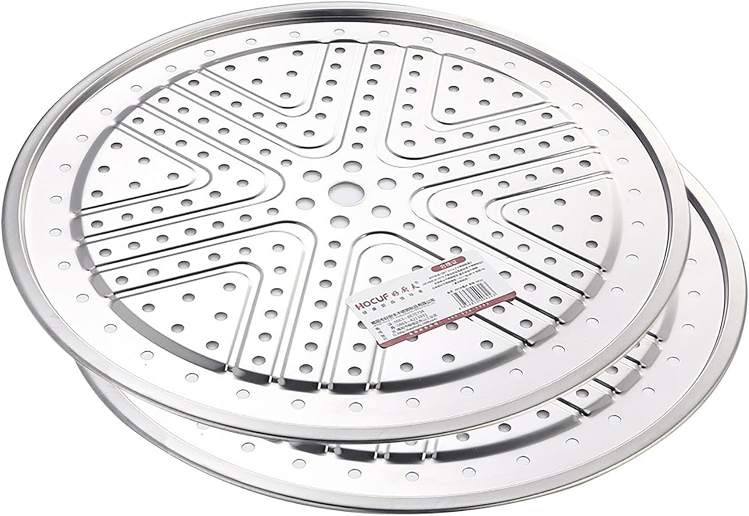 Amazon.com: Steaming Plate, 2 Pack 10 Inch Round Food Grade Stainless ...