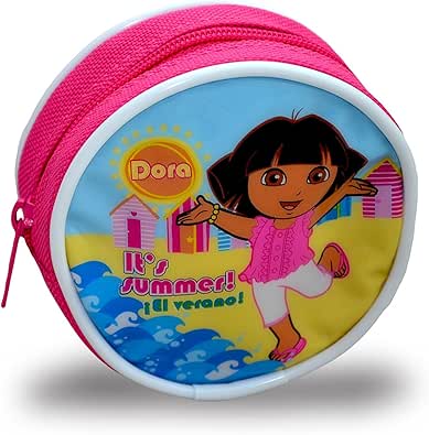 Dora The Explorer Dora004020 Pink Zip Up Money Wallet Purse : Amazon.co ...