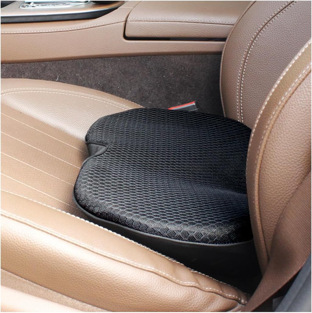 Amazon.com: Suvnie Car Seat Cushion, Auto Memory Foam Wedge Seat Pad ...