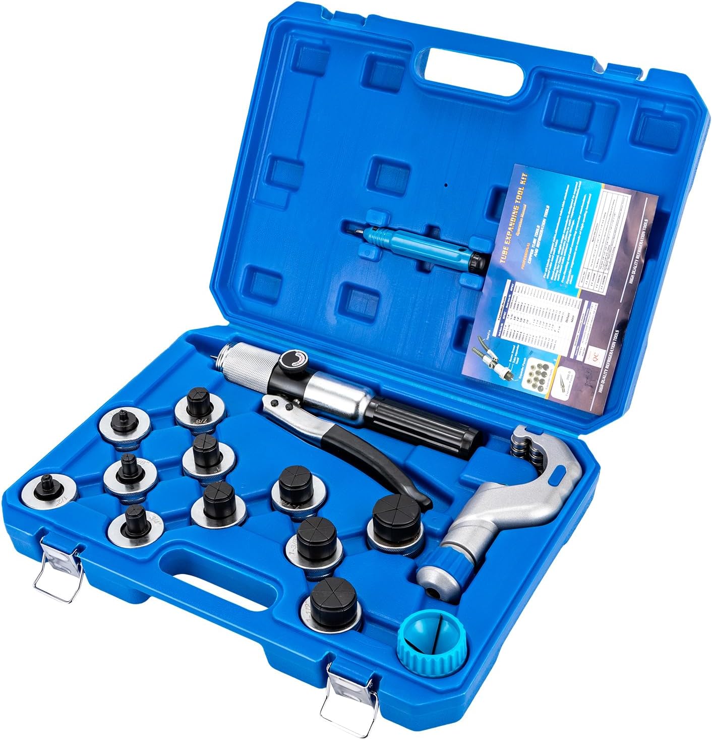 Hydraulic Copper Pipe Expander, Tube Expander HVAC Swaging Tool Kit ...