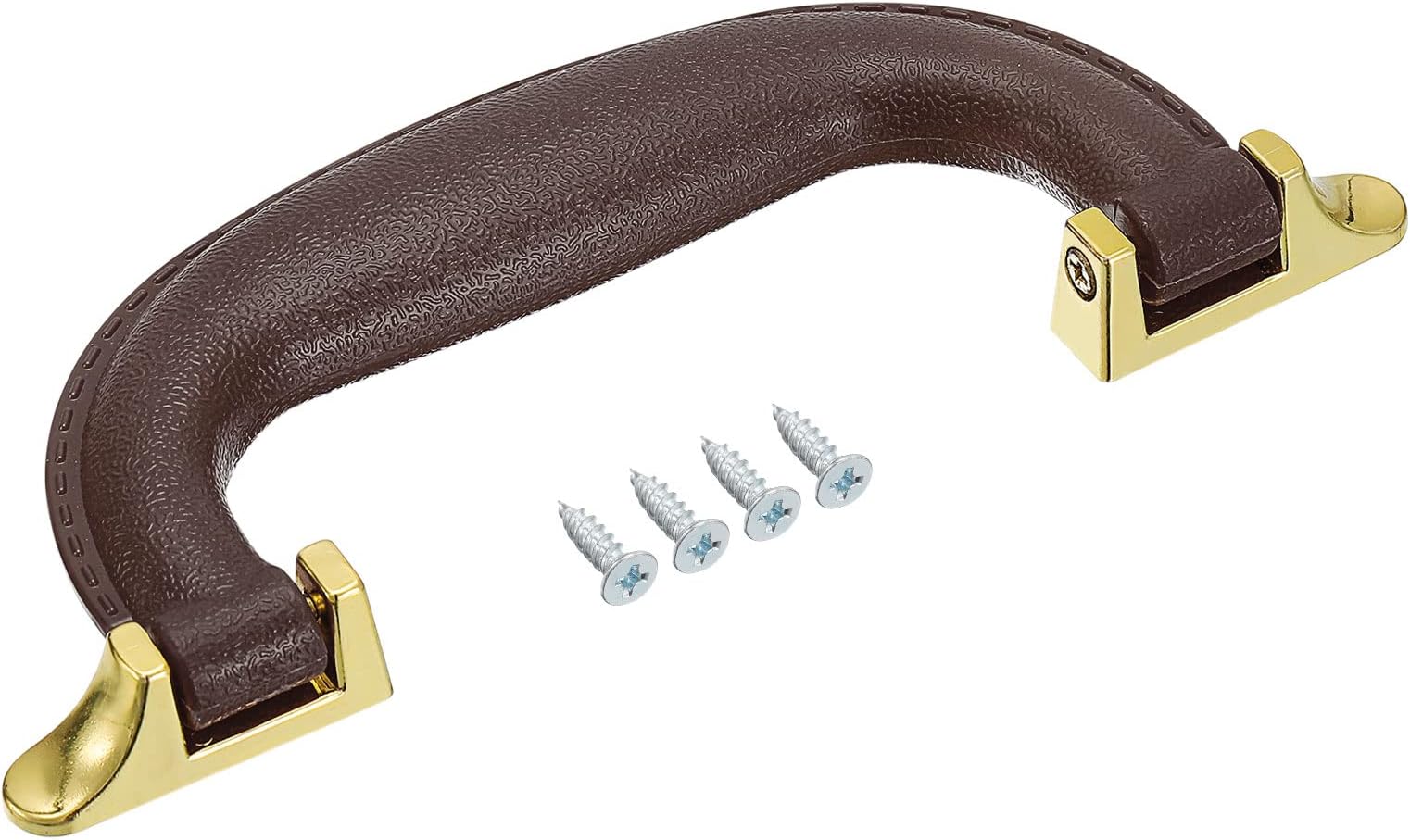 Amazon.com: uxcell Luggage Handles, 155mm/6.1inch PU Leather Pull ...