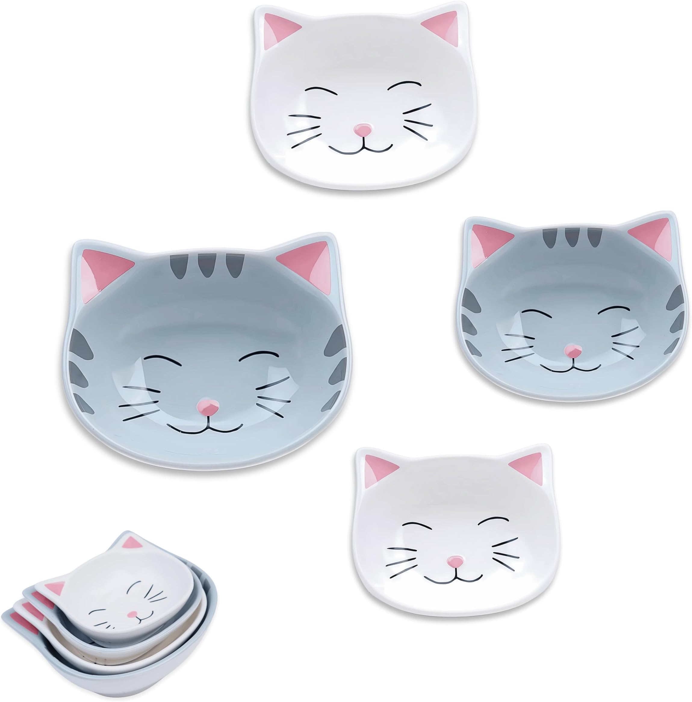 Amazon.com: Cat Measuring Cups Set - Novelty Cat Kitchen Accessories ...