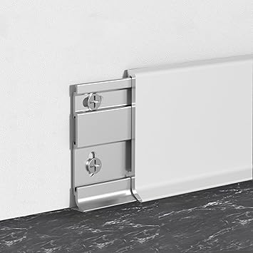 Amazon.com: Surprecision Aluminium Baseboard Molding Trim Thickness 1 ...