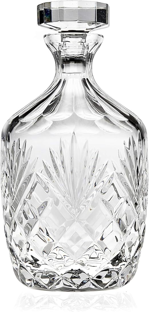 Amazon.com | Godinger Whiskey Decanter for Liquor Scotch Vodka or Wine ...