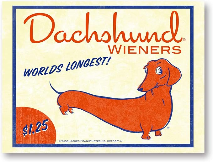 Amazon.com: Image Conscious Dachshund Wieners - World's Longest by ...
