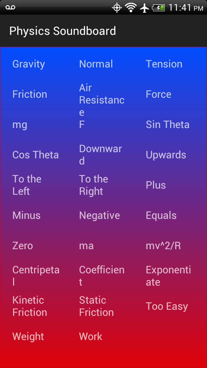 Physics Soundboard - App on Amazon Appstore