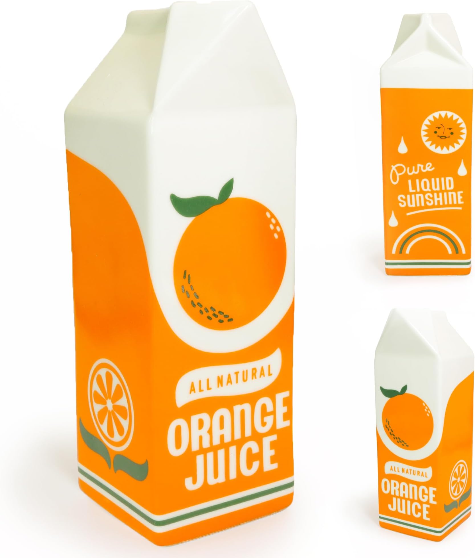 Bien Beau Milk Carton Vase – Ceramic – Vintage Inspired Kawai Style ...