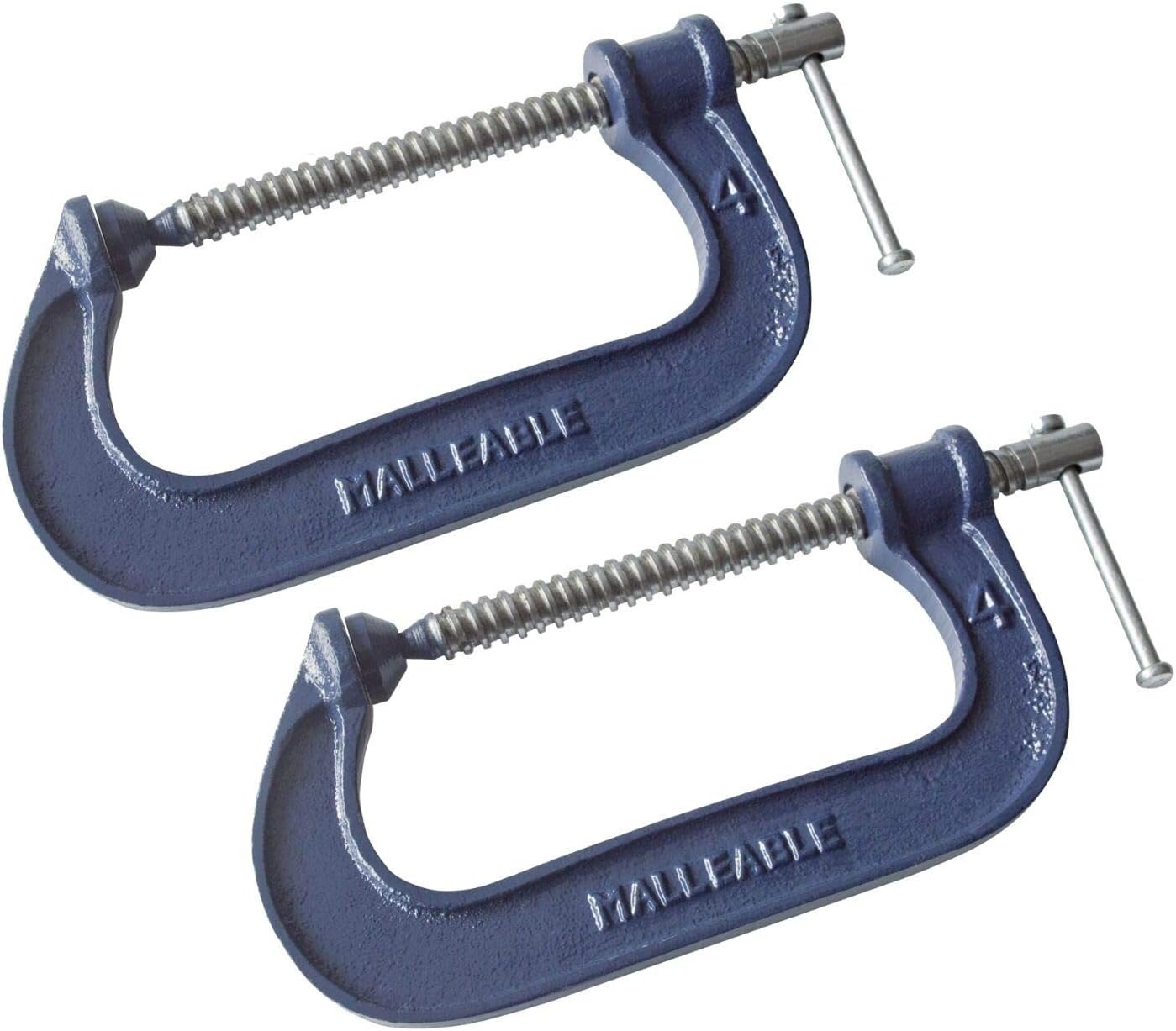 2X Heavy Duty G Clamp 8 Inch 200mm G-Clamps with Copper Screw with ...