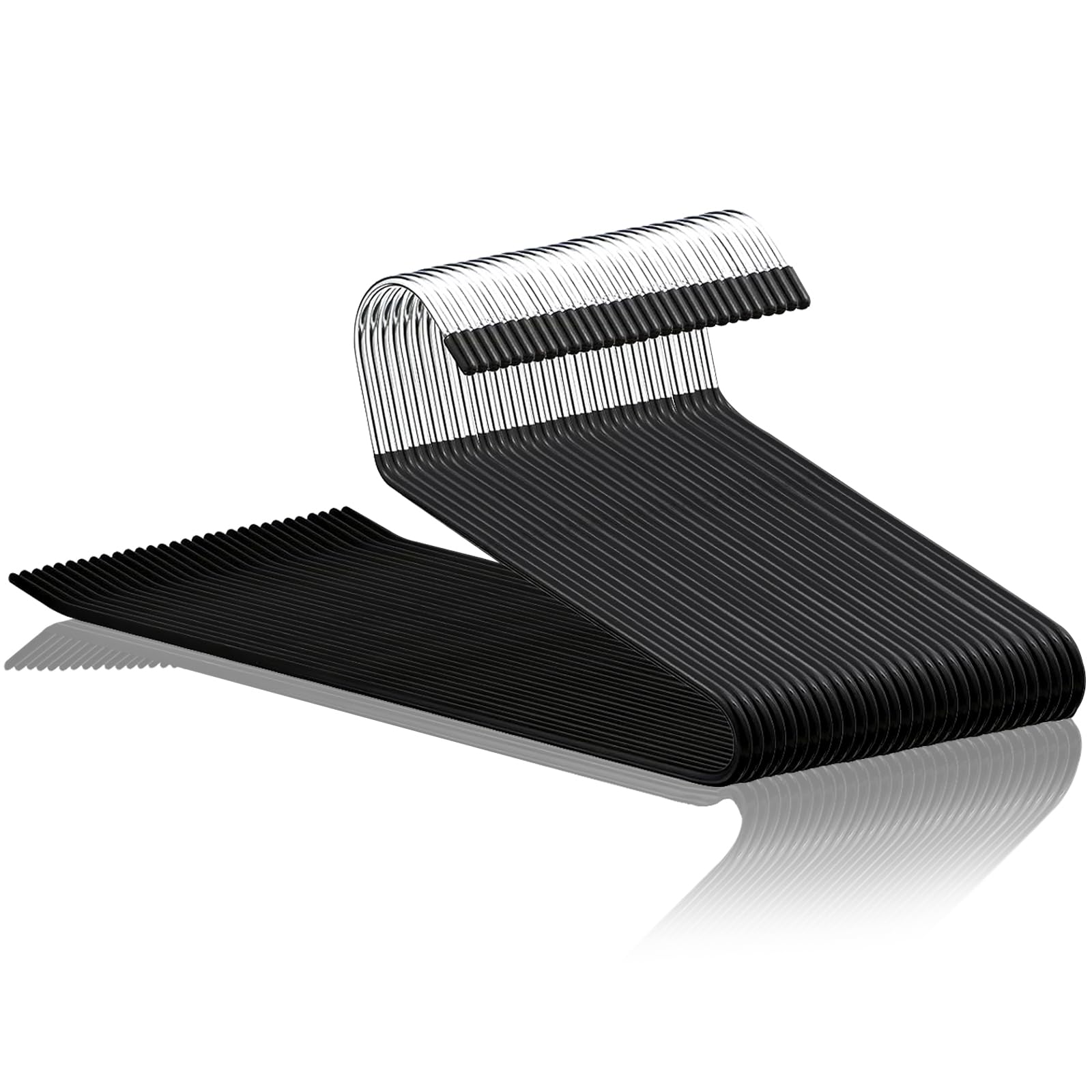 Amazon.com: Cezoyx 30 Pack Open Ended Pants Hangers, Non Slip Jean ...