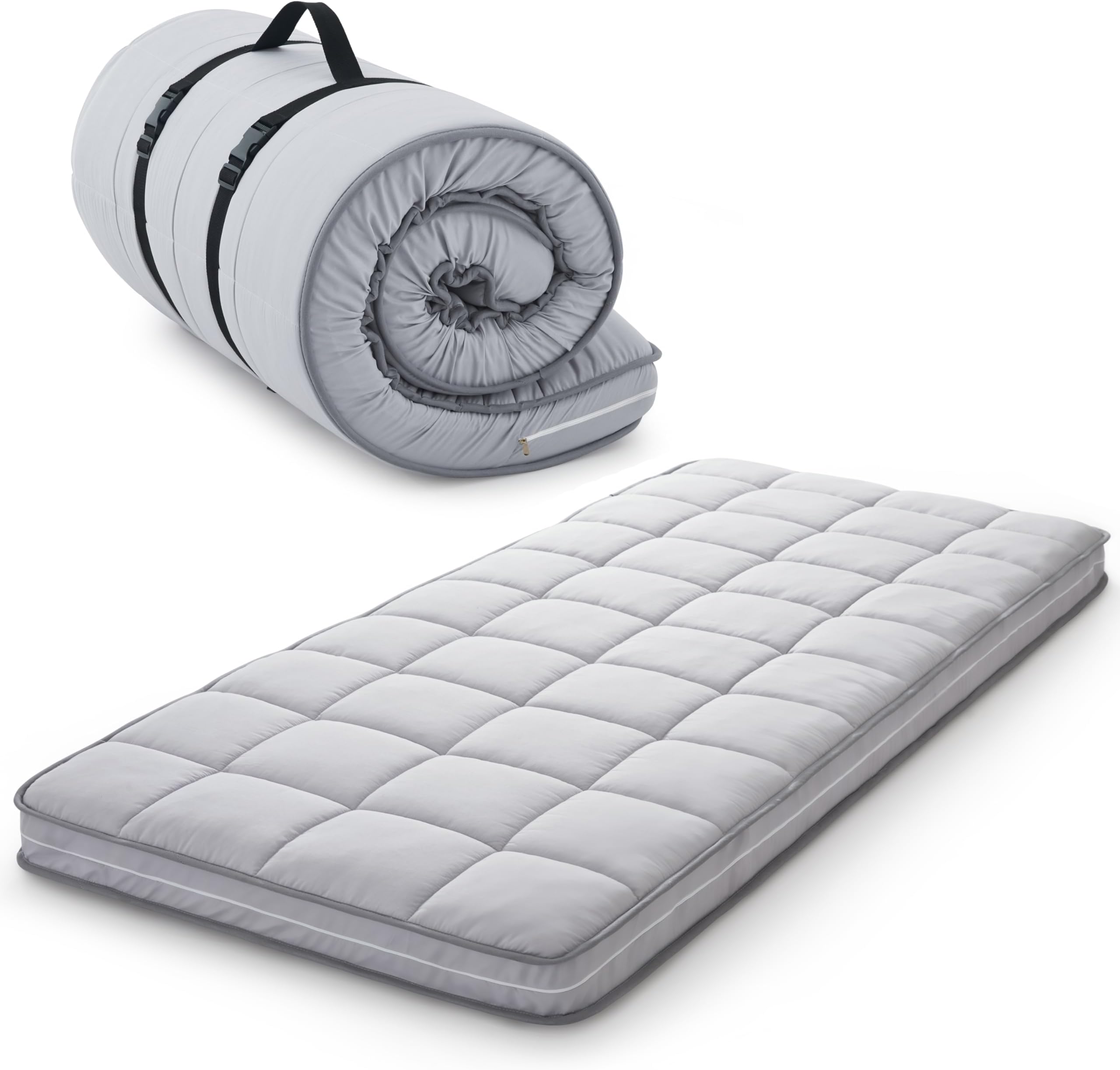 Amazon.com: Jamdok 3Inch Small Single Mattress Topper Cover(Only Cover ...