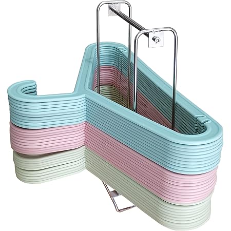 Amazon.com: Clothes Hanger Organizer Rack Sturdy Stainless Steel ...