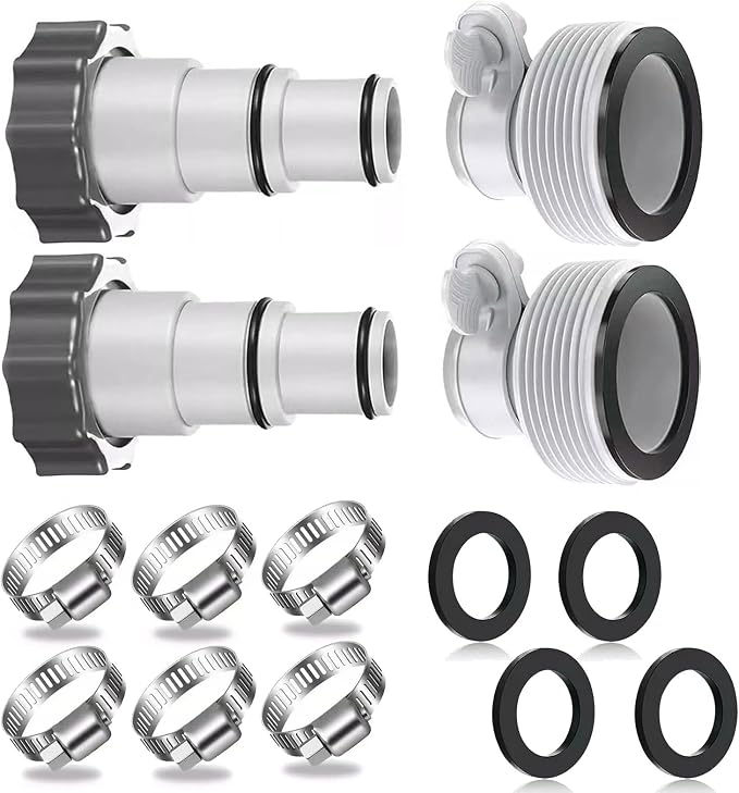 Amazon.com: Sougrifow Replacement Pool Pump Hose Adapter for Intex ...