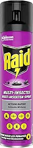 Raid Flying and Crawling Insect Aerosol Insecticide, 400 ml, Light ...