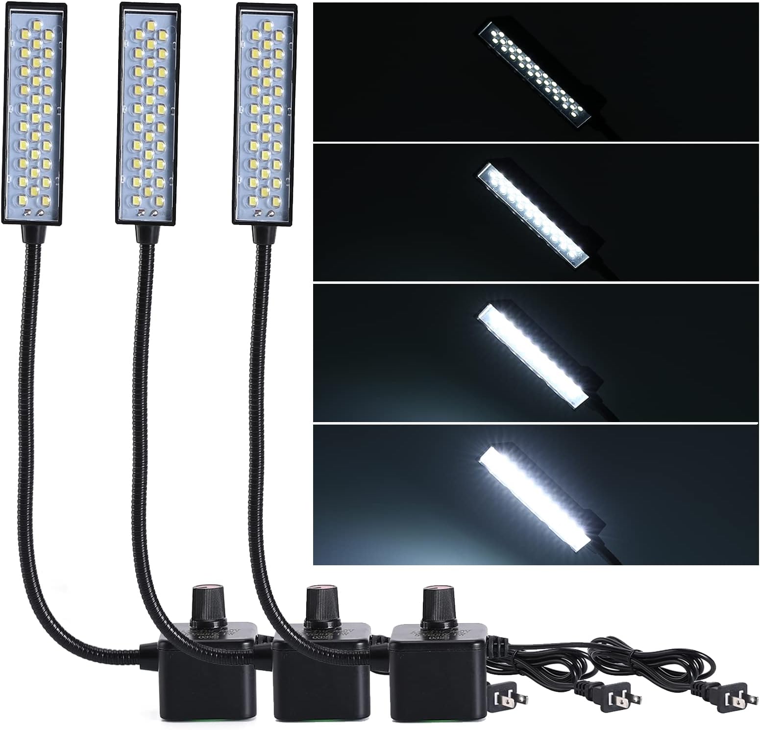 Amazon.com: EVISWIY Sewing Machine Light LED Lighting (30LEDs) 6 Watt ...