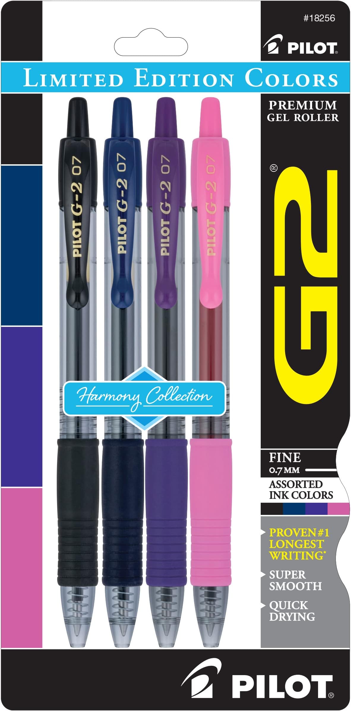 PILOT G2 Harmony Ink Collection Limited Edition Retractable Gel Pens, 0 ...