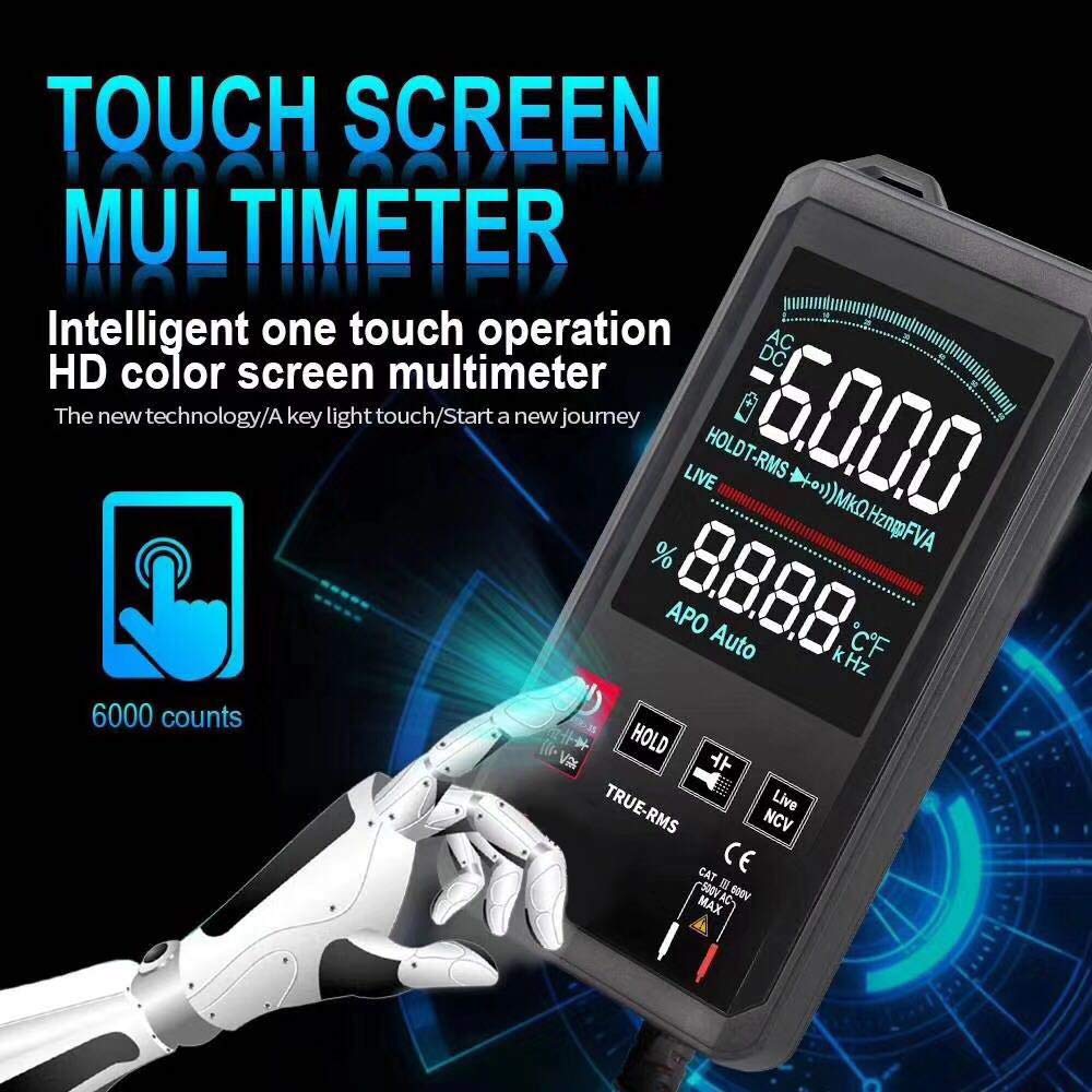 Buy Digital Multimeter Color-touchscreen 6000 Counts Automatic TRMS ...