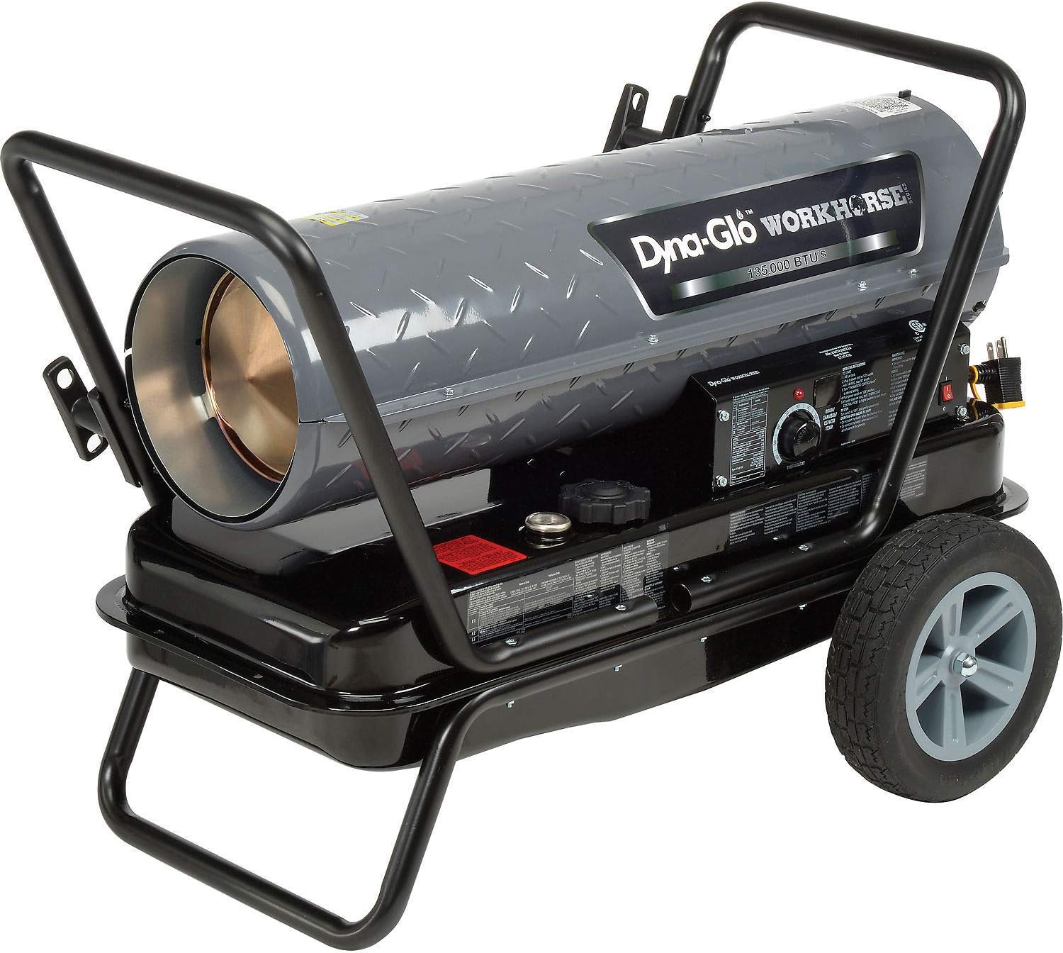 Amazon.com: Dyna-Glo Workhorse KFA135WH, 135K BTU Kerosene Forced Air ...