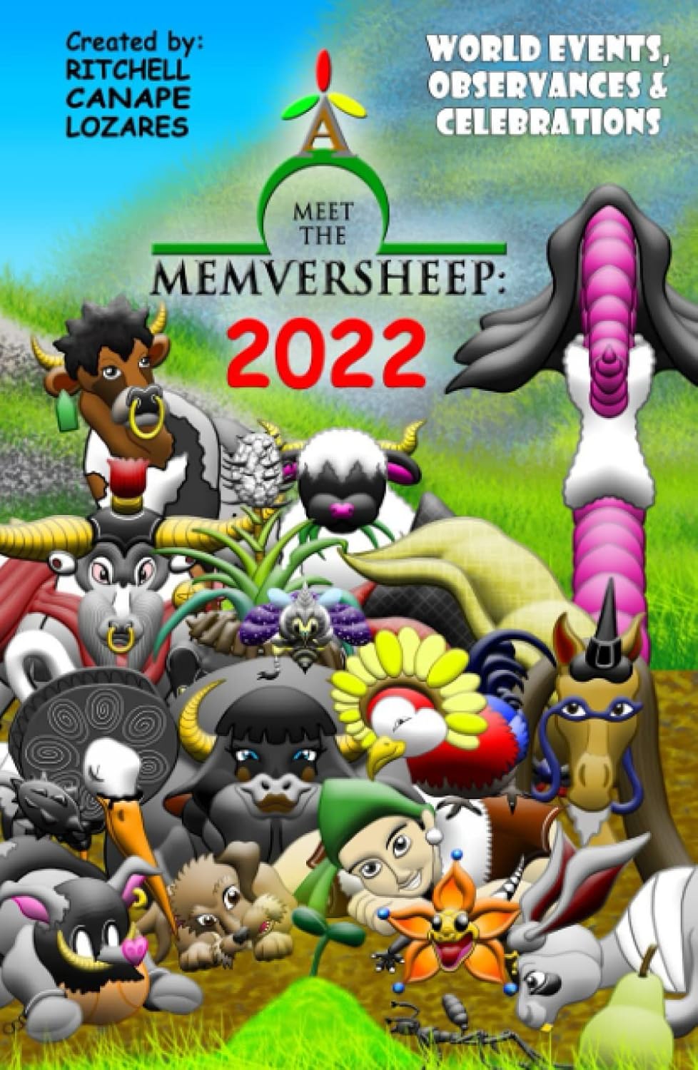 Amazon.com: Meet the Memversheep: 2022: World Events, Observances and ...