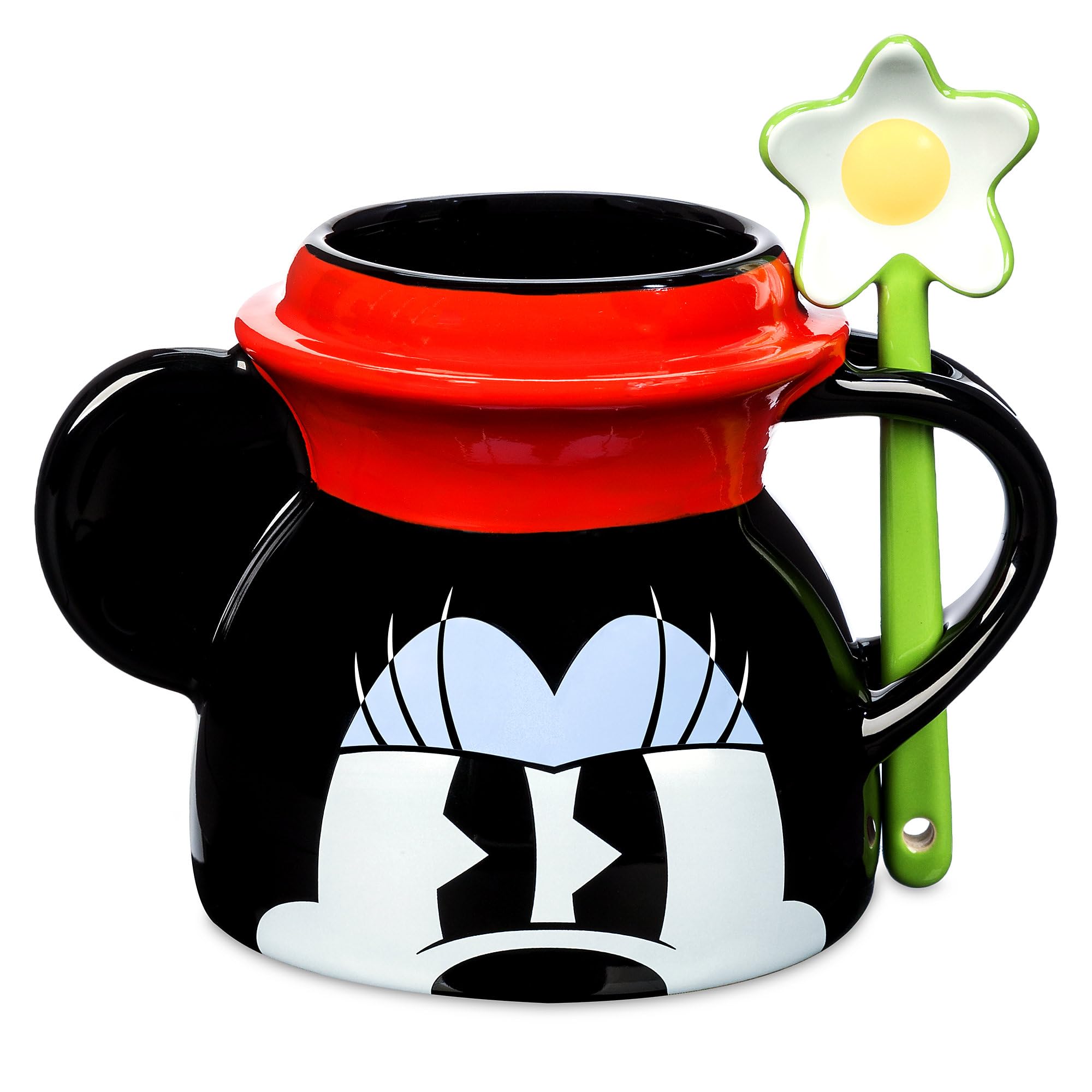 Amazon.com | Disney Minnie Mouse Mug with Spoon: Coffee Cups & Mugs