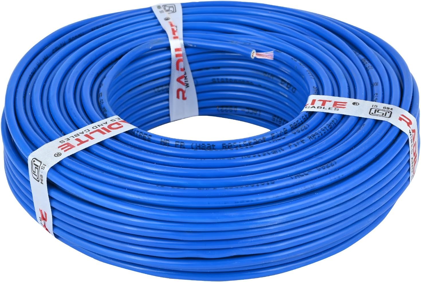 RADILITE PVC Insulated HRFR Industrial Cable Copper Wire 1100V Single ...