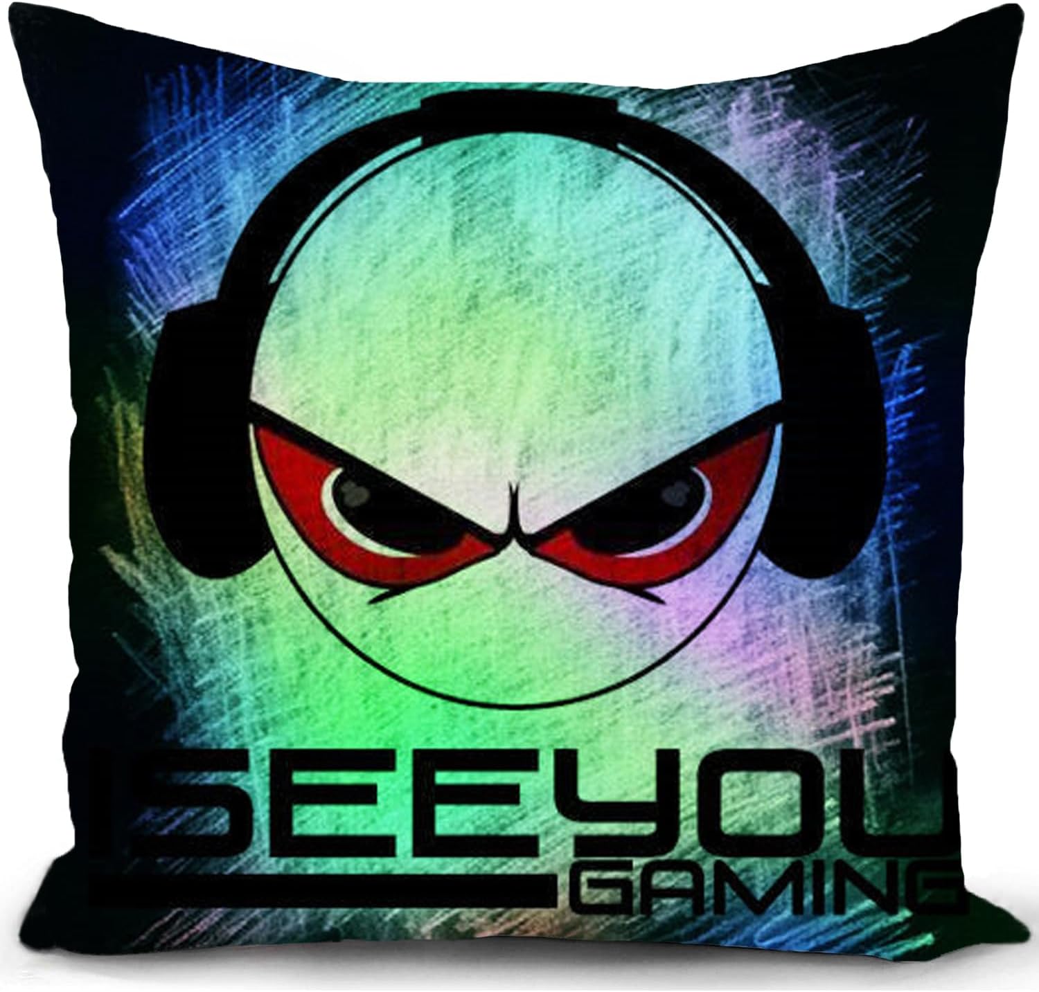 Sass Party & Gifts Eat Sleep Game Repeat Cushion Cover - Great Gift for ...