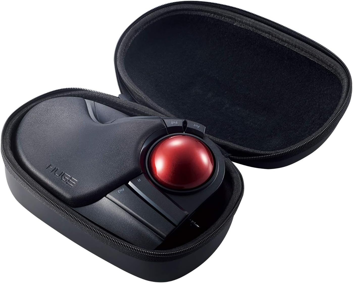 Amazon.com: ELECOM 2.4GHz Wireless Finger-Operated Large Size Trackball ...