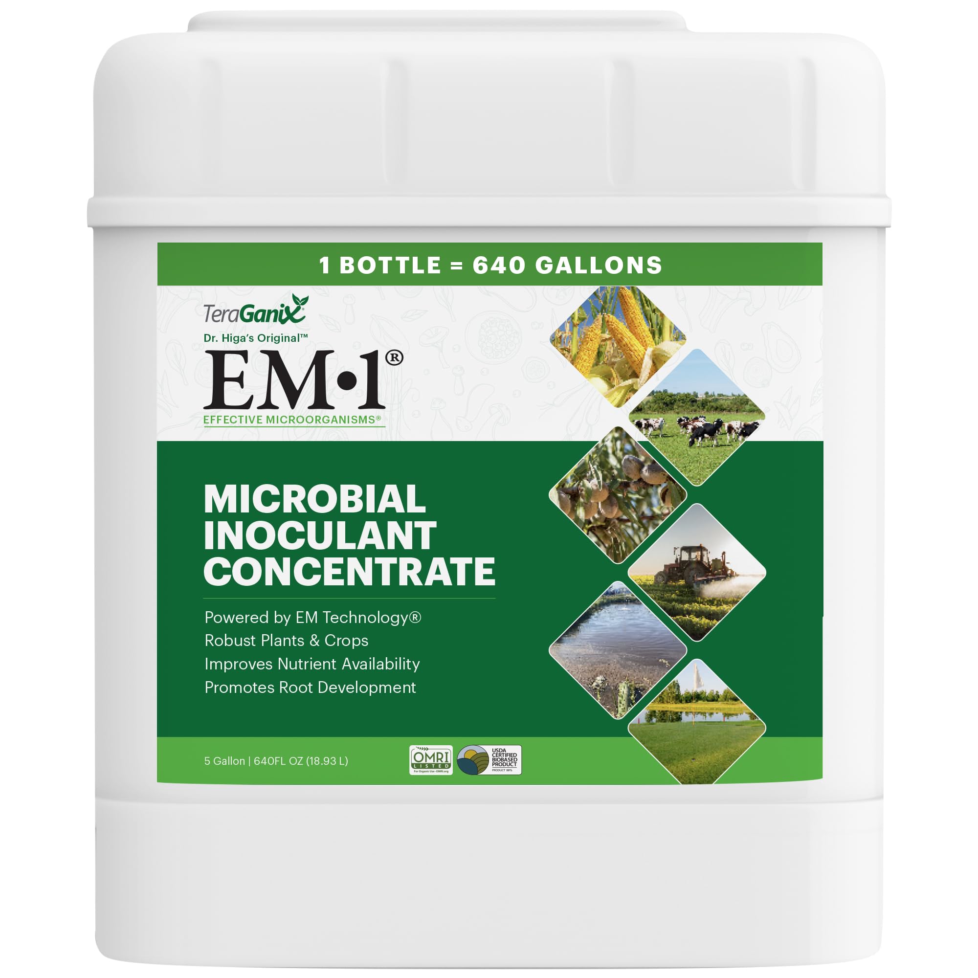 Teraganix Em 1 Plant Growth Microbial Inoculant Concentrate Soil ...
