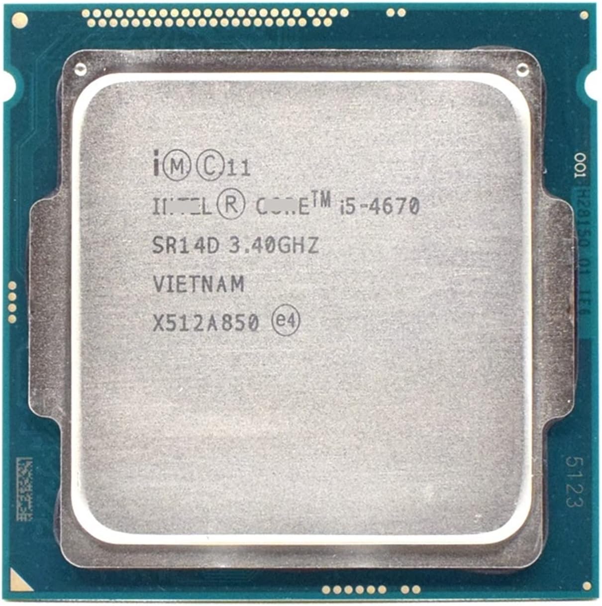 Amazon.com: MovoLs CPU Compatible with Core I5 4670 3.4GHz 6MB Socket ...