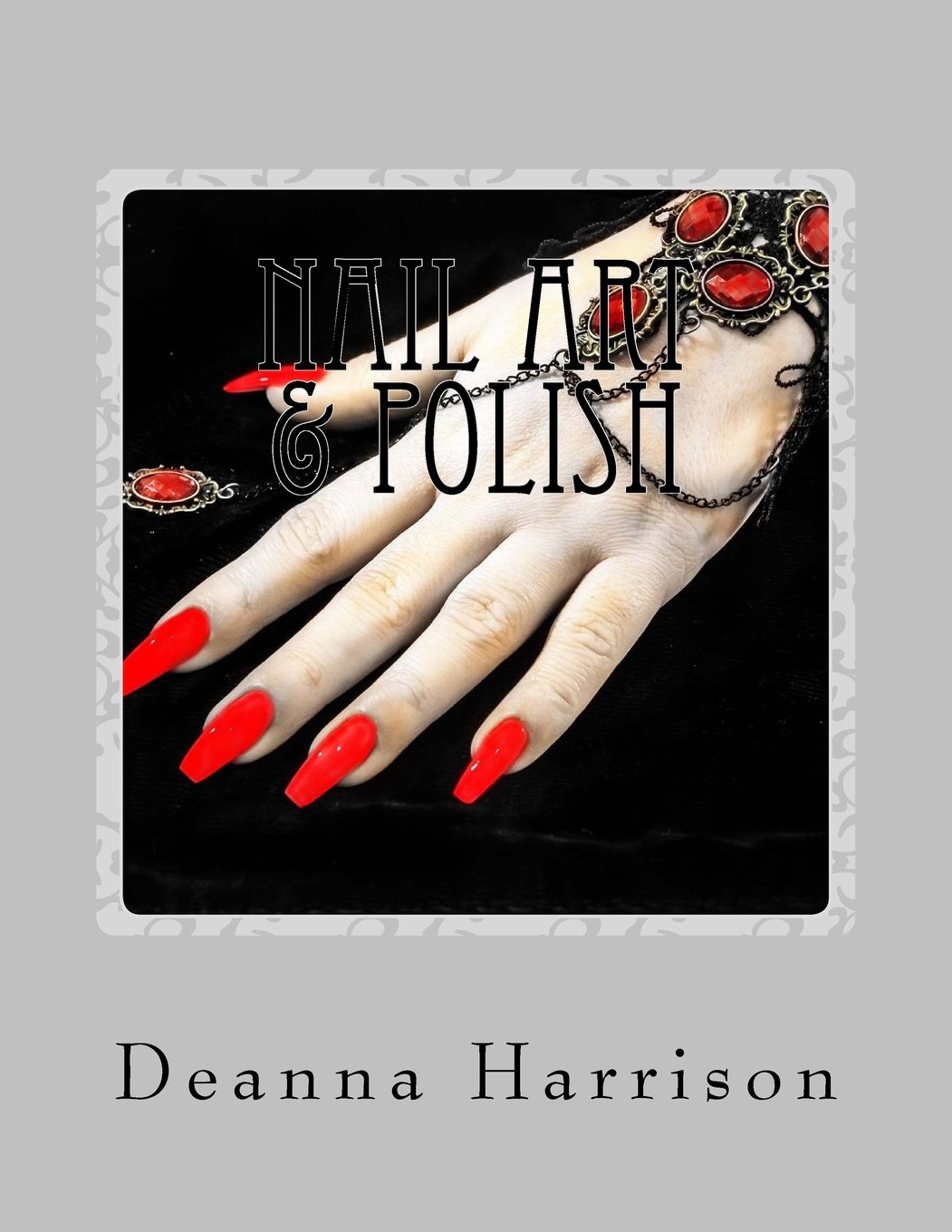 Amazon.com: Nail Art & Polish: Gray Scale Adult Coloring Book On Nail ...