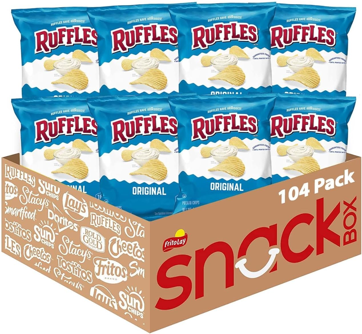 Amazon.com: Ruffles Flamin' Hot Bbq, 8.0 Oz