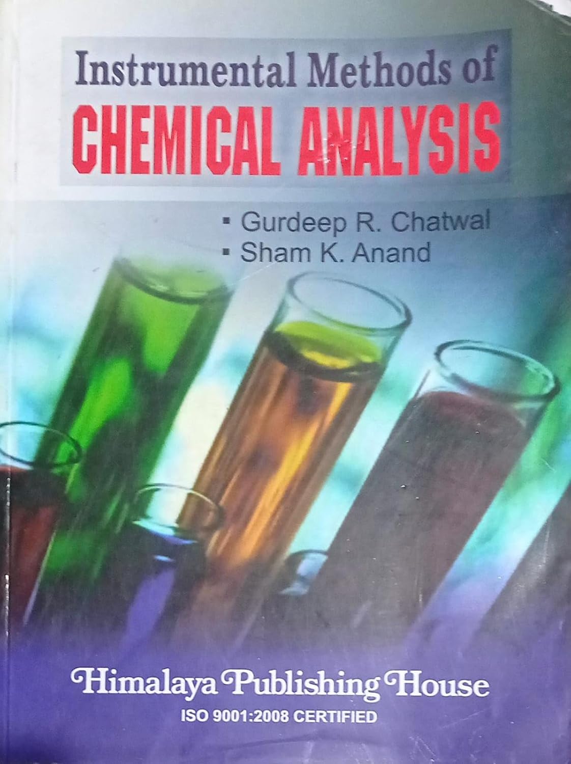 Amazon.in: Buy Instrumental Methods Of CHEMICALC ANALYSIS By Gurdeep R ...