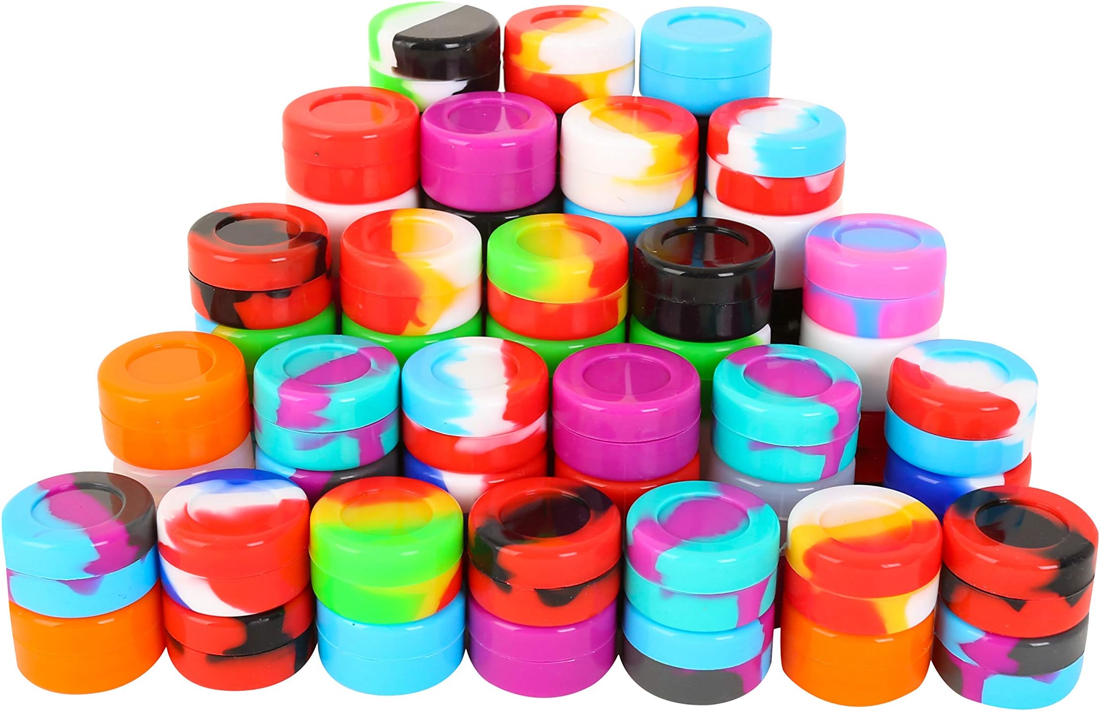 Amazon.com - jîmmy Silicone 5ML Non-Stick Wax Containers Multi Use ...