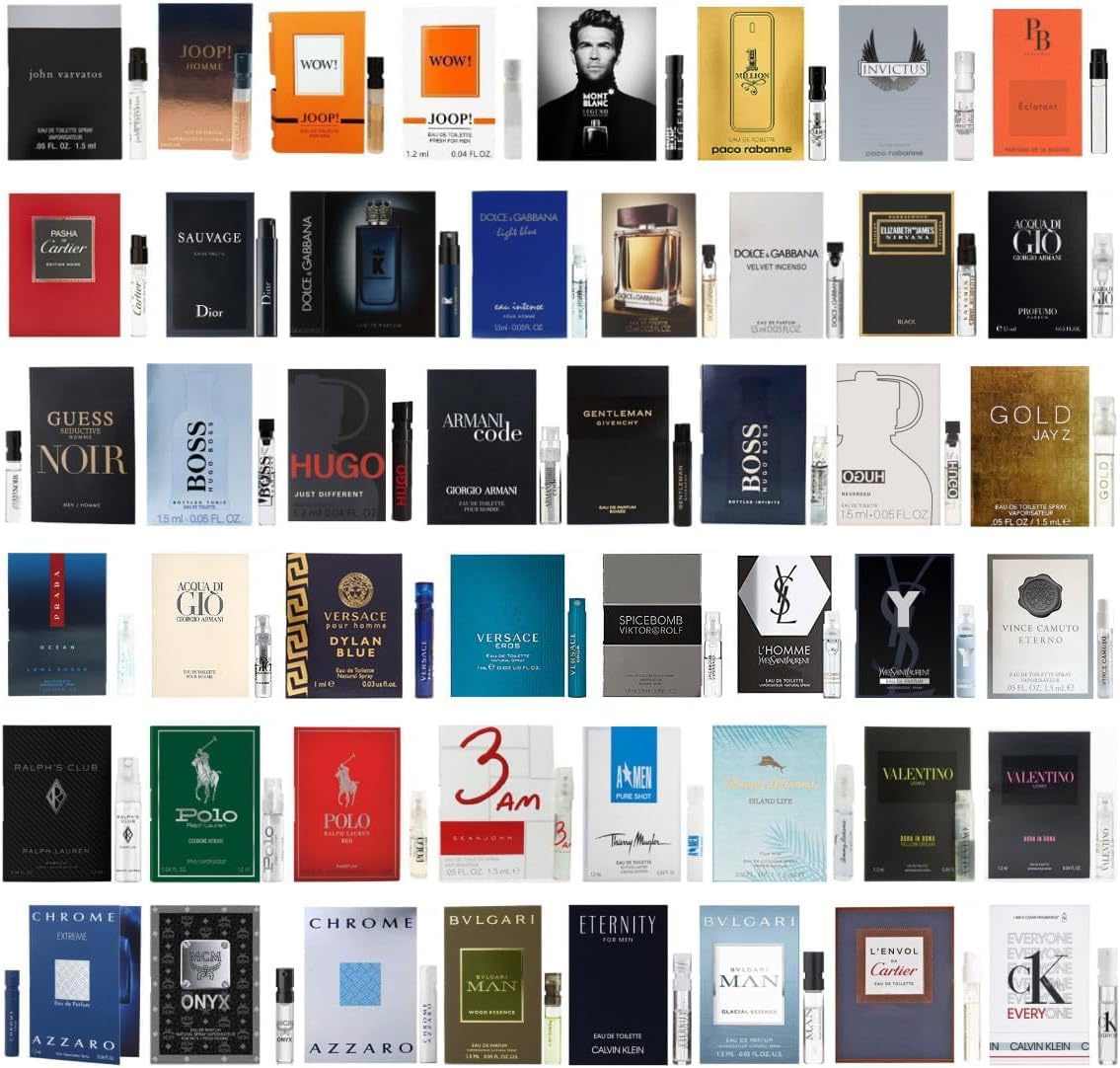 Amazon.com : Infinite Scents Cologne Samples for Men - 6 Designer ...