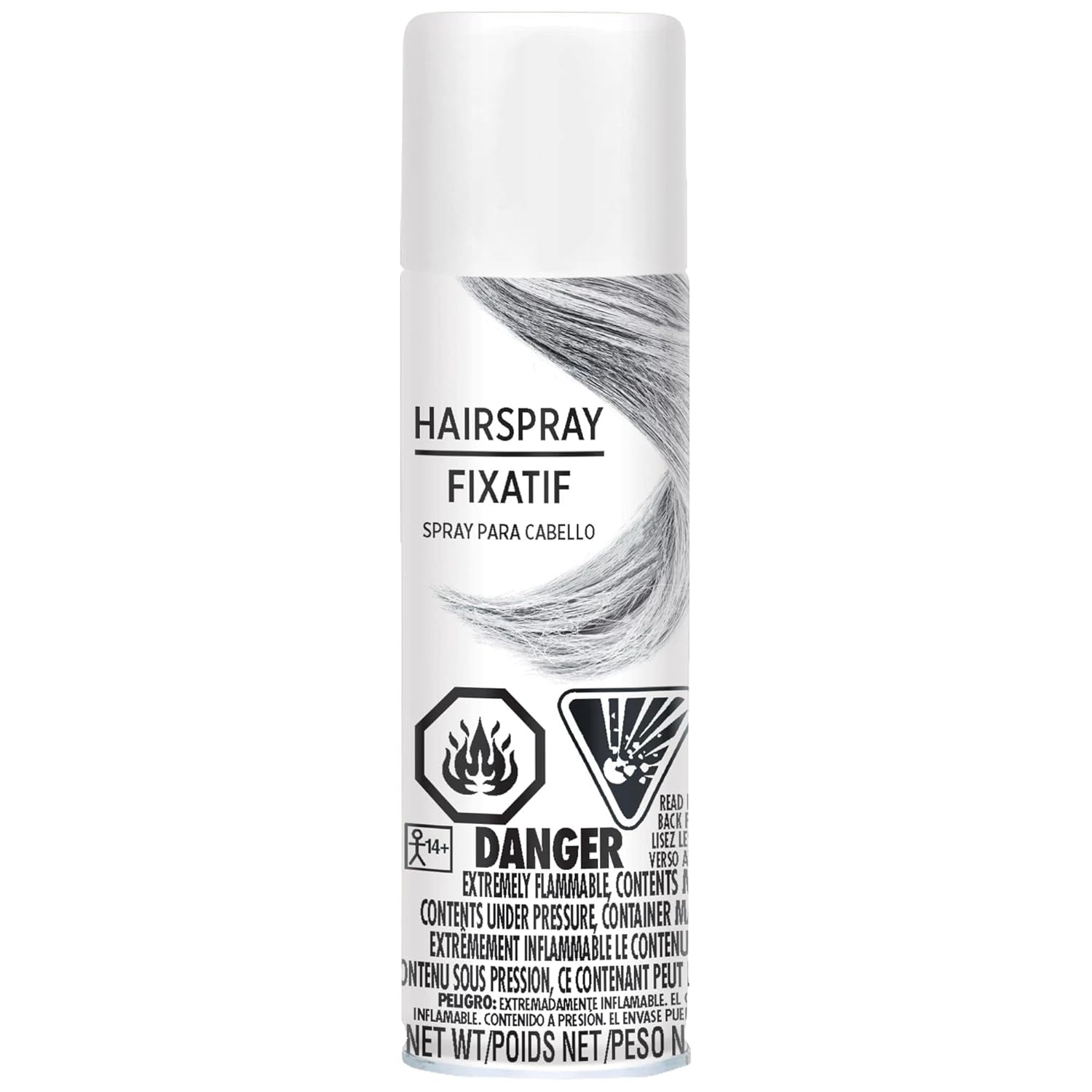Amazon.com : Hypo-Allergenic White Hair Spray - 3 oz. - Perfect Party ...