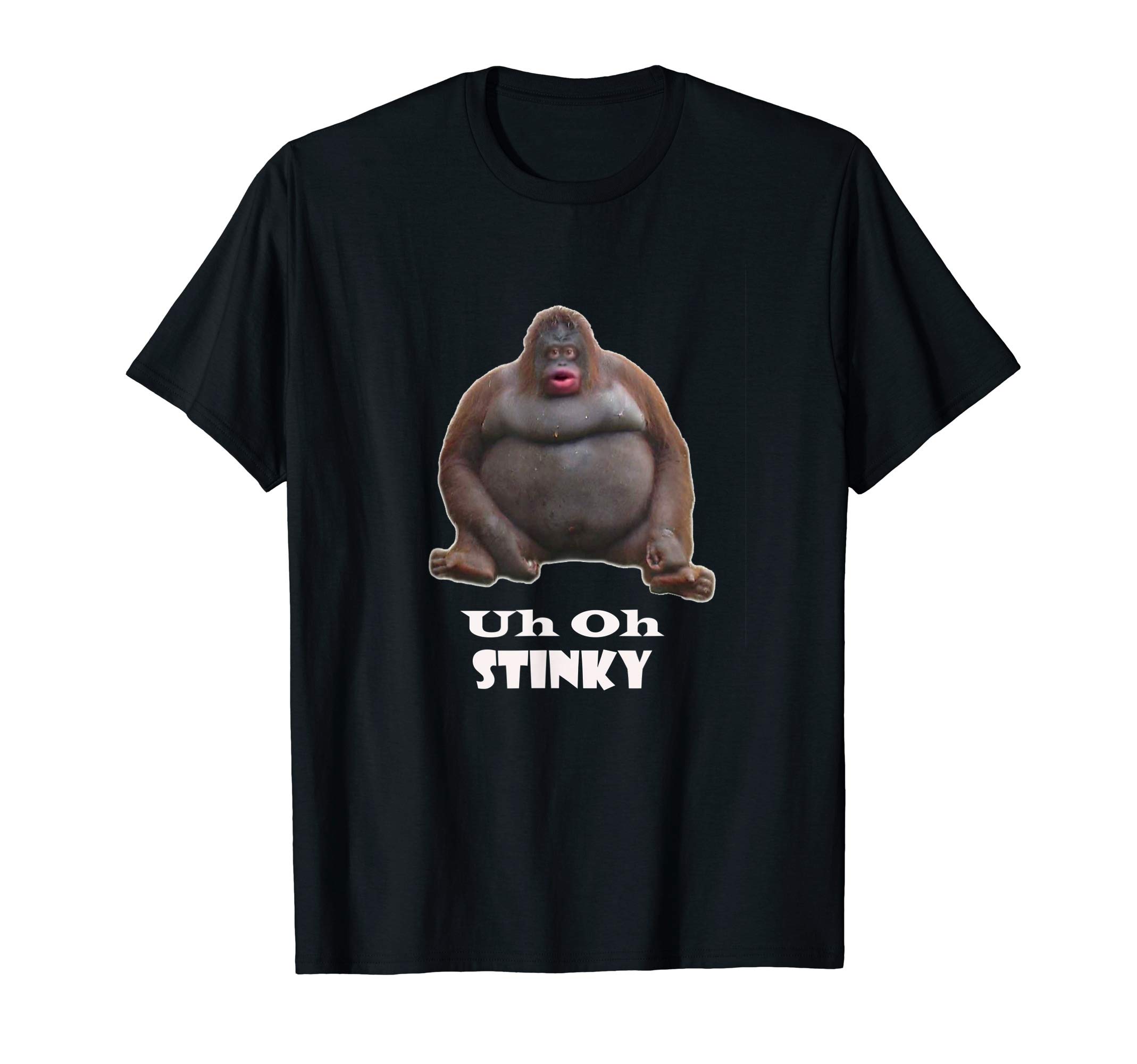 Uh Oh Stinky Poop Dank Memes Le Monke T Shirt | Desertcart Bahamas