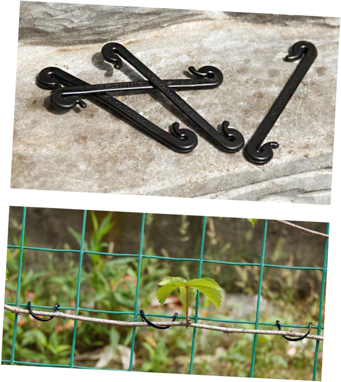 Amazon.com : Grafting Clip Vine Hooks for Climbing Vines 300pcs Black ...