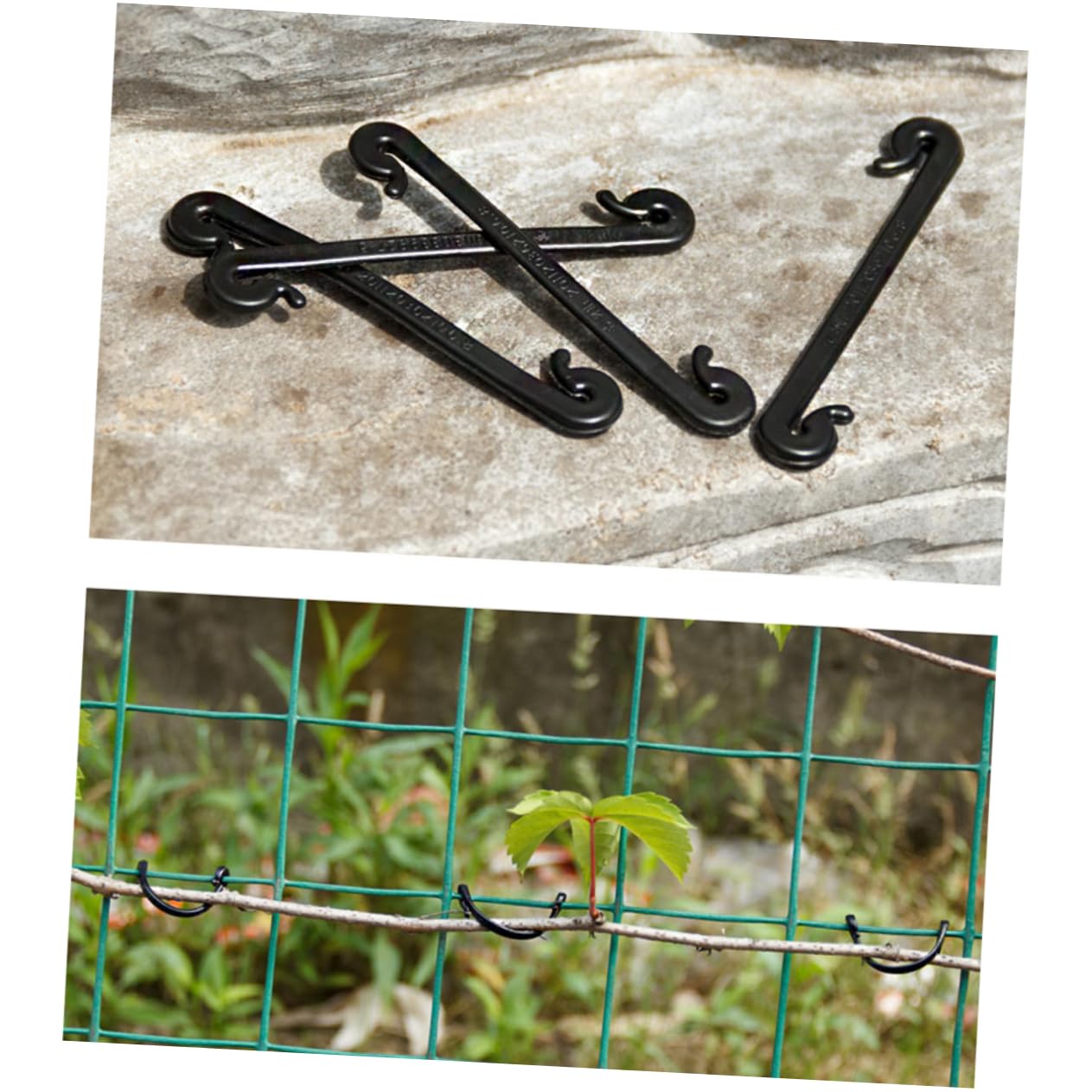Amazon.com : Grafting Clip Vine Hooks for Climbing Vines 300pcs Black ...