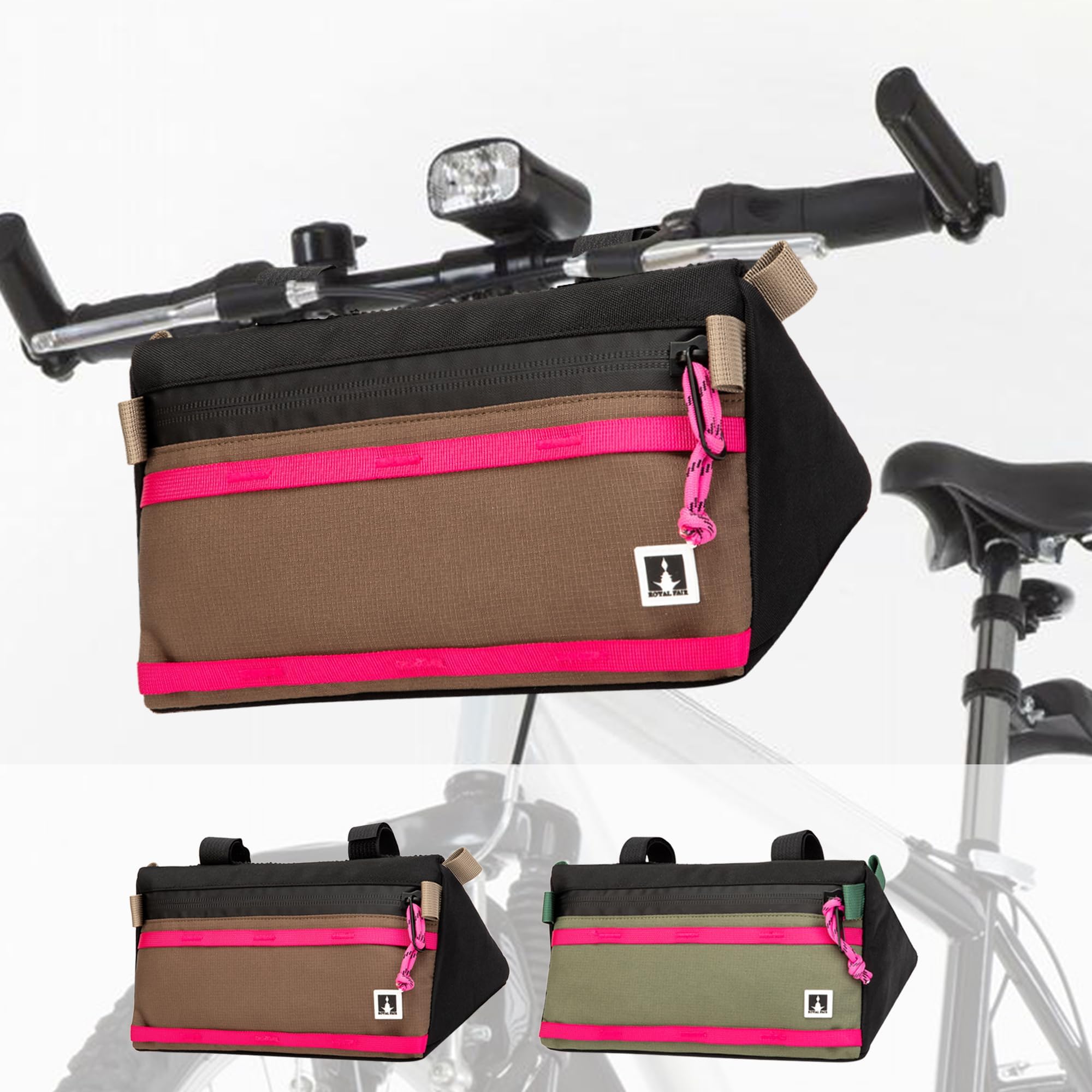 Amazon.com: ROYALFAIR Waterproof Bike Bag, Front Handlebar Bag, Kids ...