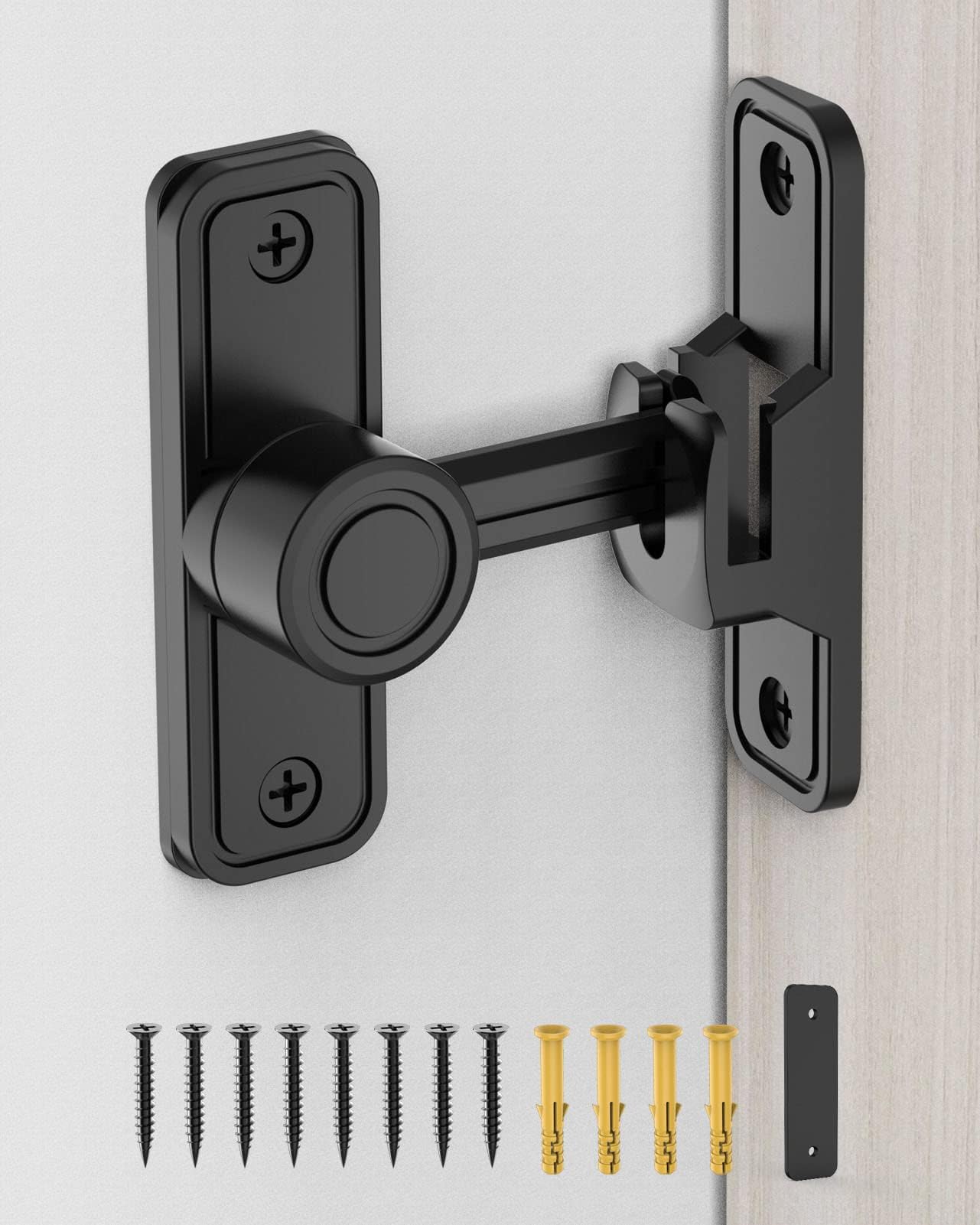 Amazon.com: Heavy Duty Gate Latches 90 Degree Right Angle Barn Door ...