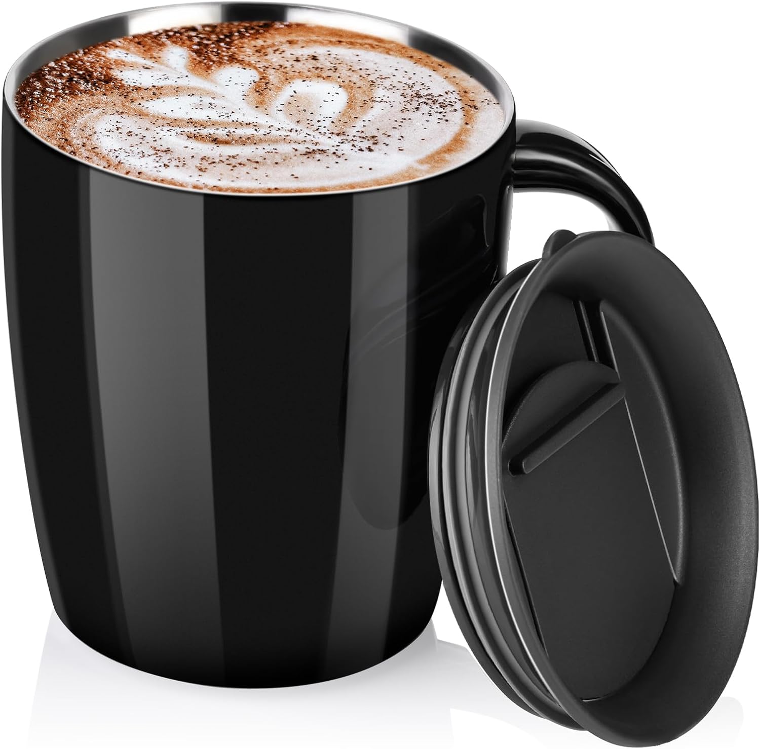 ParaCity Tasse 350ml, Thermosbecher aus Edelstahl, Thermobecher mit ...