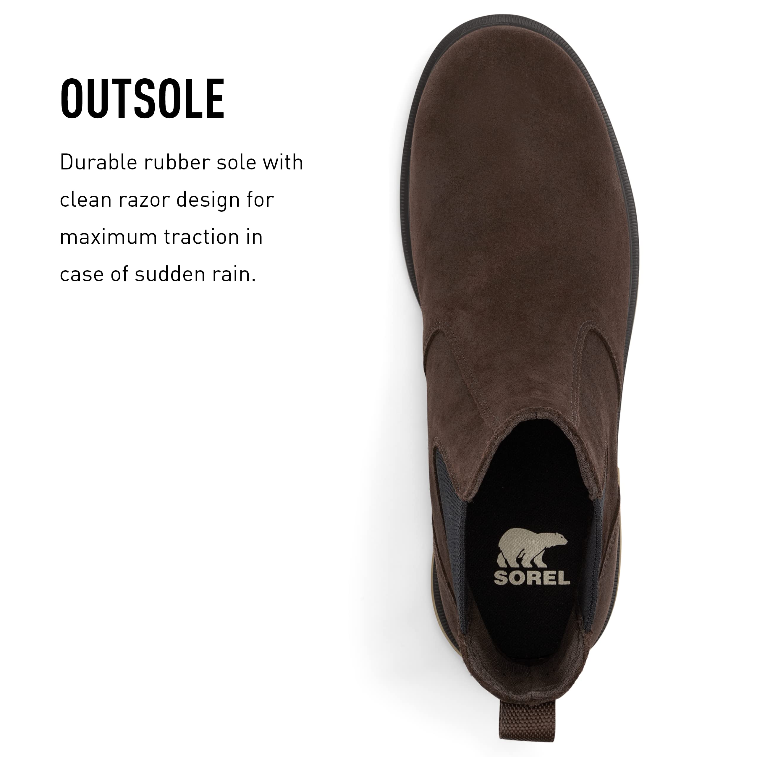 Sorel Men's Carson Chelsea Waterproof Boot