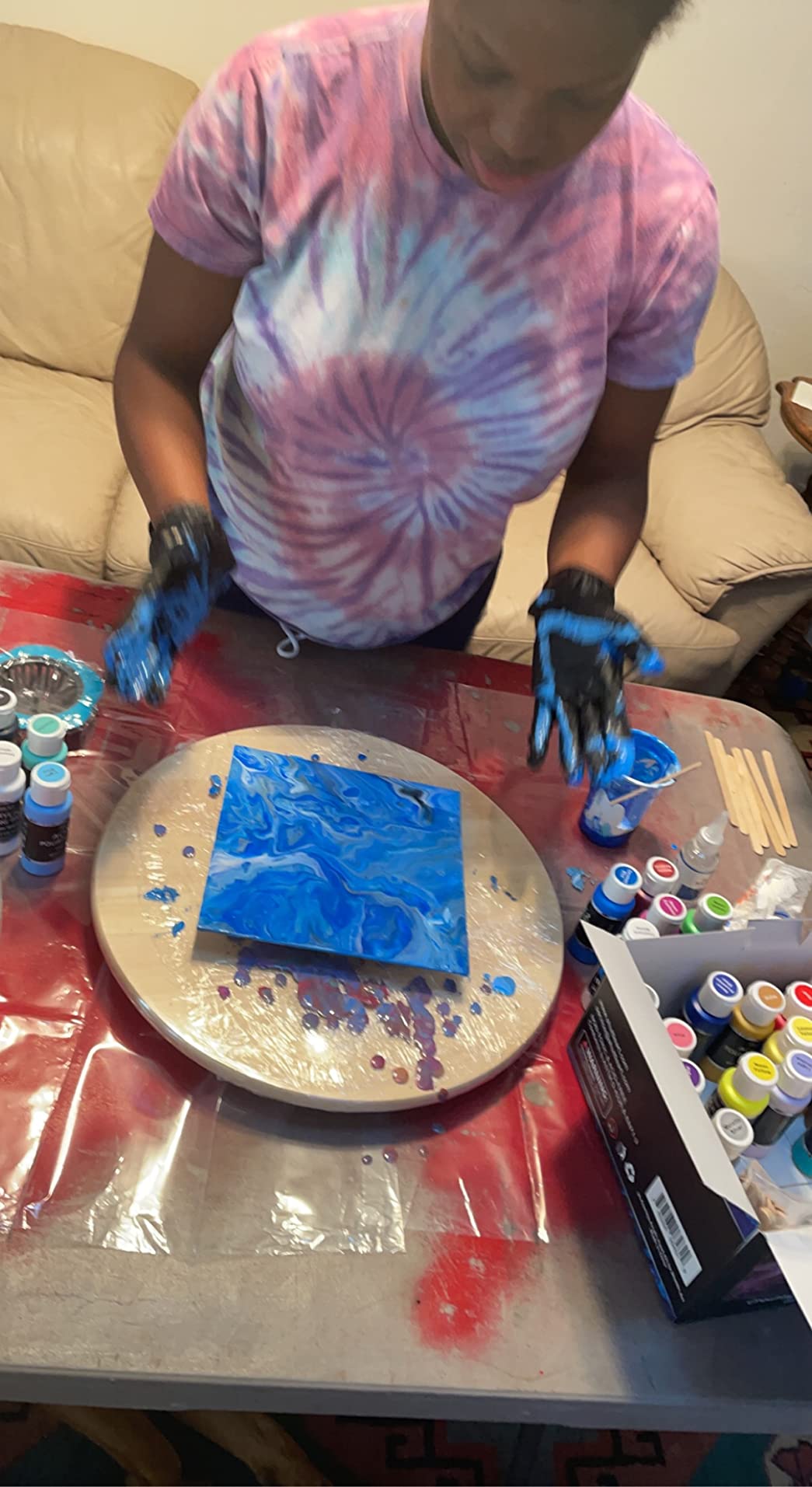 $9/mo - Finance Shuttle Art Acrylic Pouring Paint, Set of 36 Bottles (2 ...