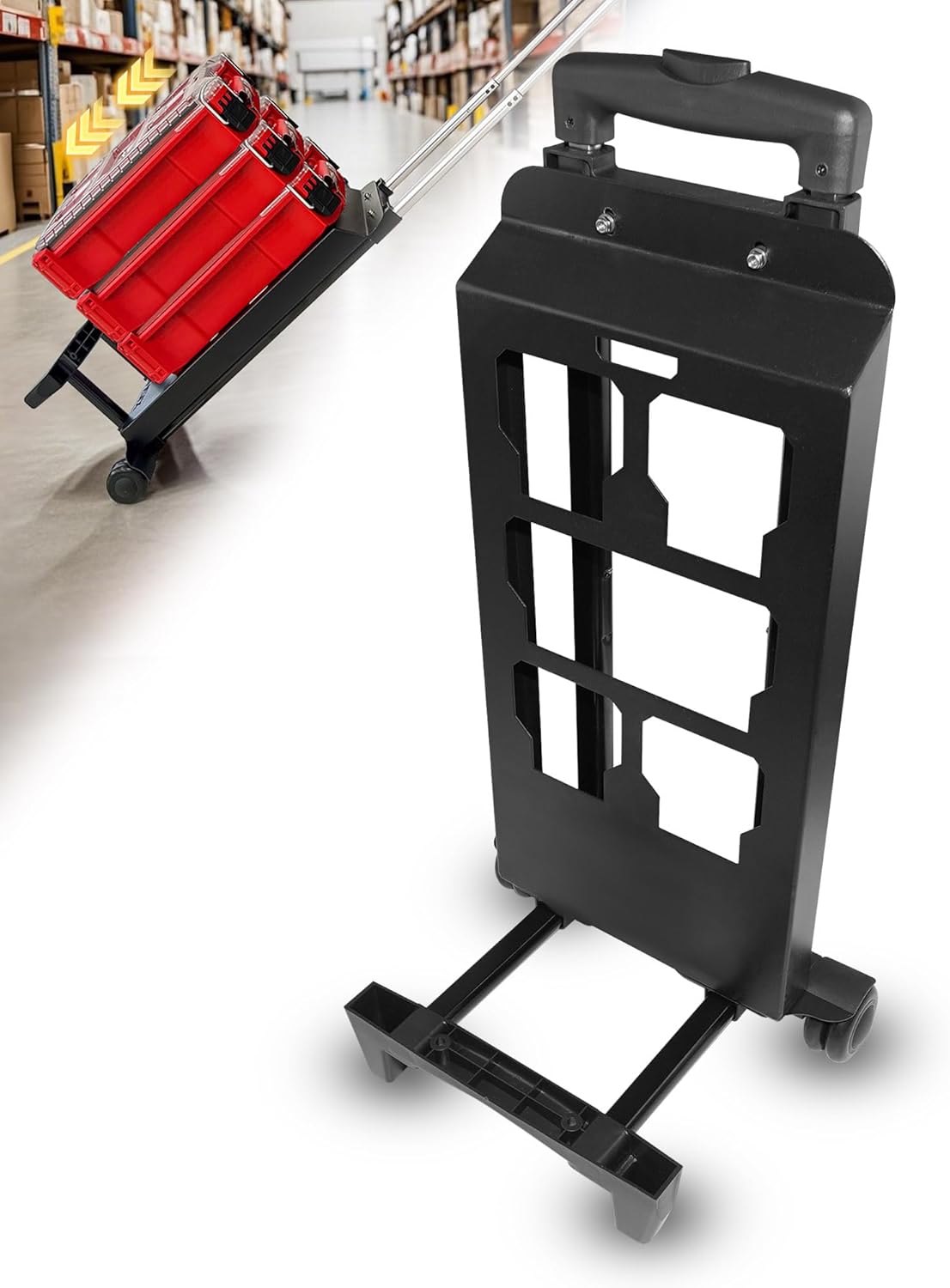 Amazon.com: Tool Box Dolly Compatible with Mil.Waukee Packout Toolboxes ...