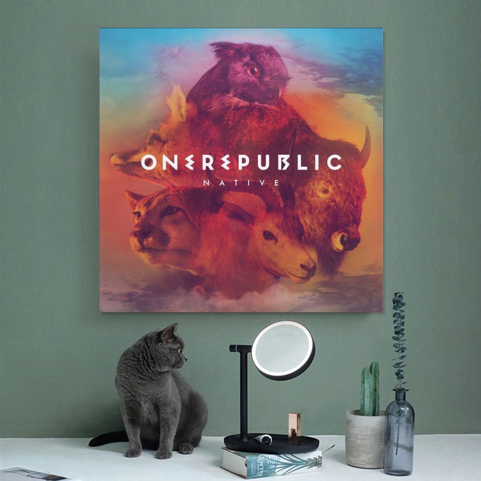 Onerepublic Native Album Cover OneRepublic Native (2LP) Vinyl Record