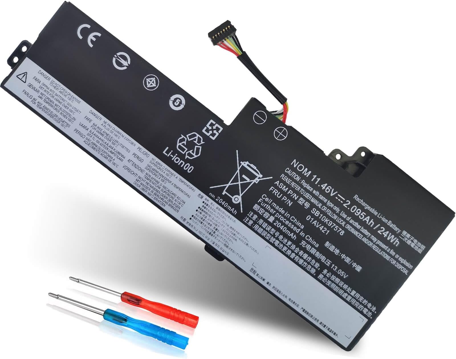 Amazon.com: 01AV421 T480 T480 T580 Internal Battery Replacement for ...