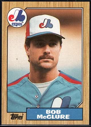 Amazon.com: 1987 Topps #707 Bob McClure Expos : Everything Else