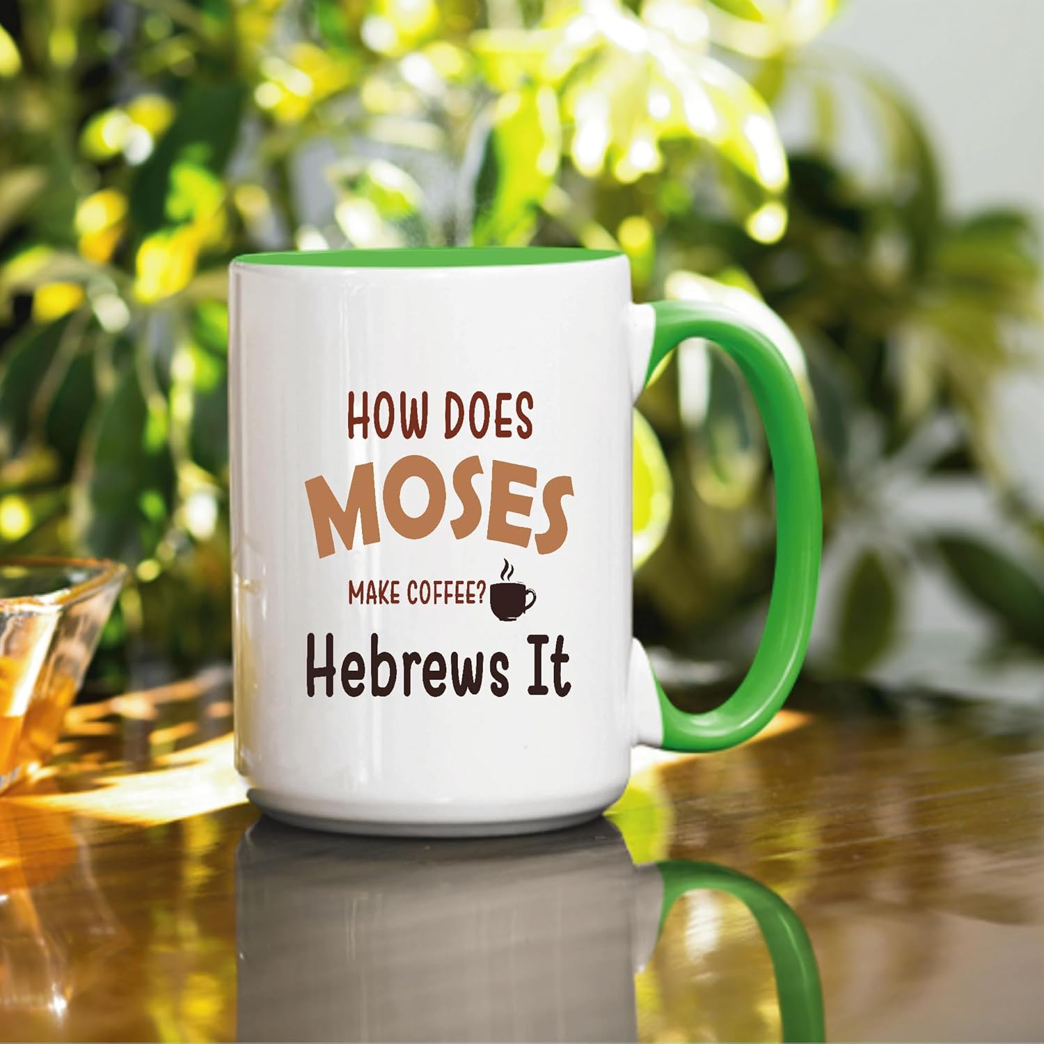Coffee Making Tips for Hebrews a Gift Idea 11oz 15oz Inner Color Accent ...