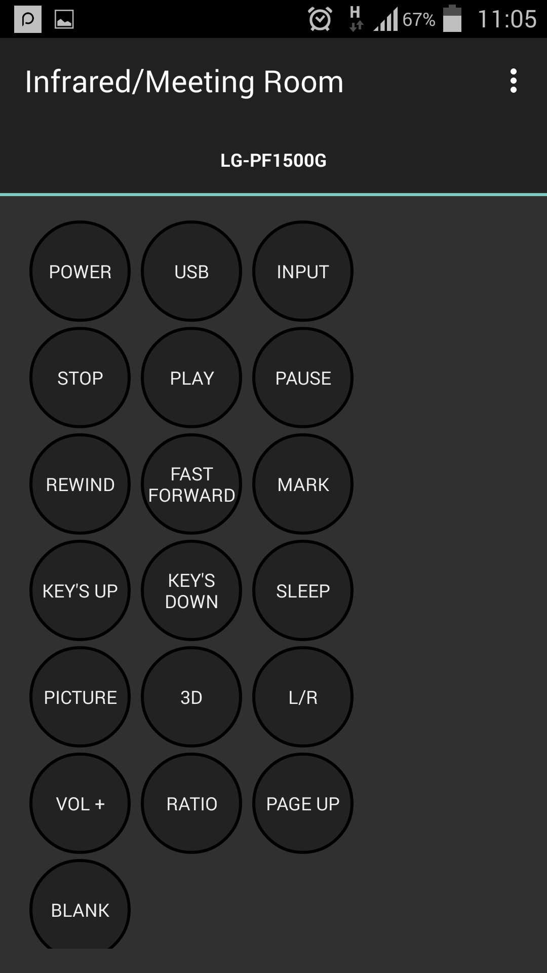 Infrared remote control application. - App on Amazon Appstore