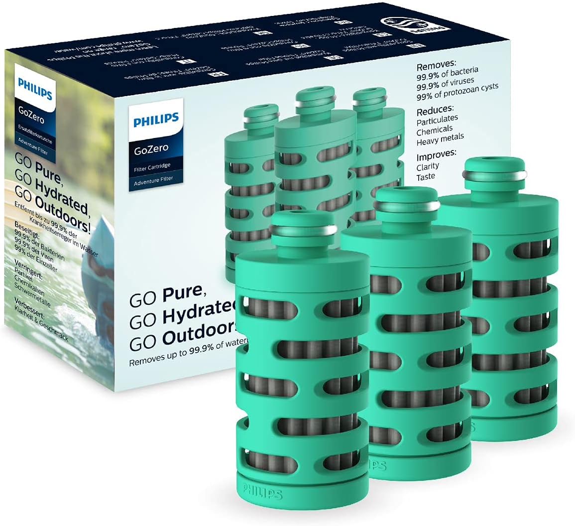 Philips GoZero Adventure Filter for Fresh Water Sources, Used in ...